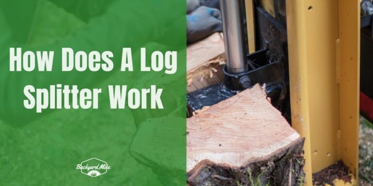 How Does A Log Splitter Work | Backyard Mike