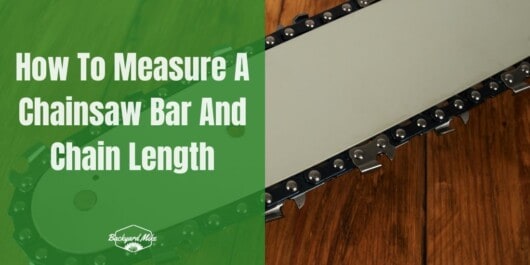 How to Measure a Chainsaw Bar and Chain Length | April 2024