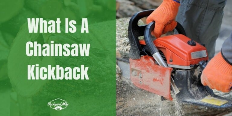 What Is Chainsaw Kickback: Everything You Need To Know About Chainsaw ...
