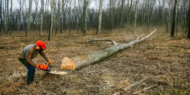 How To Fell A Tree | Backyard Mike