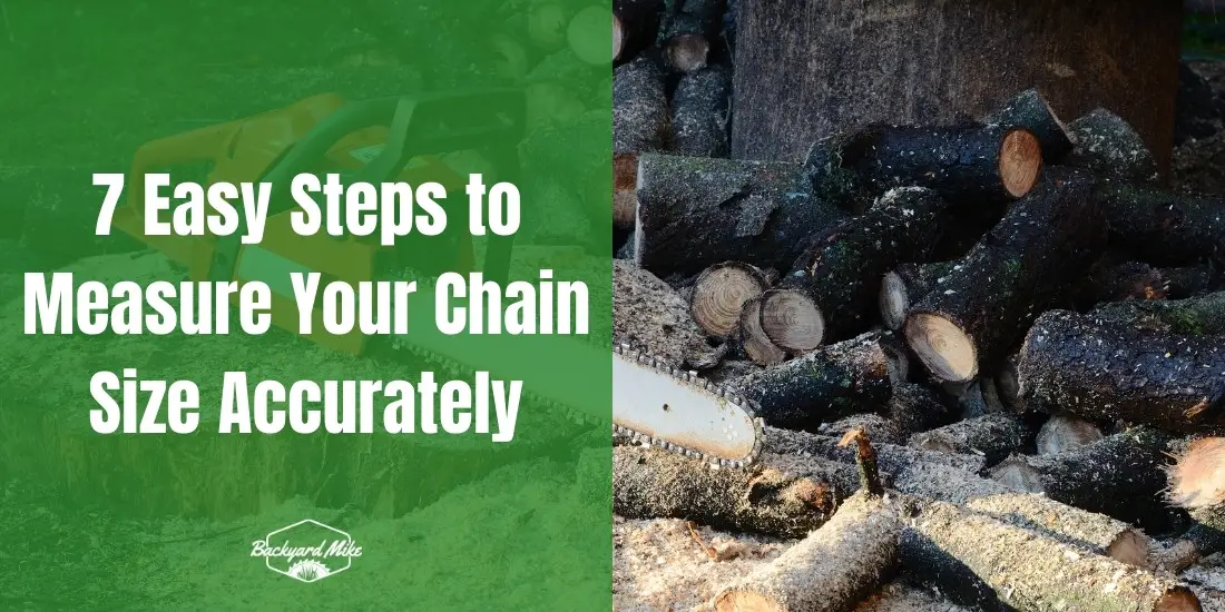 How To Measure A Chain Size | Backyard Mike