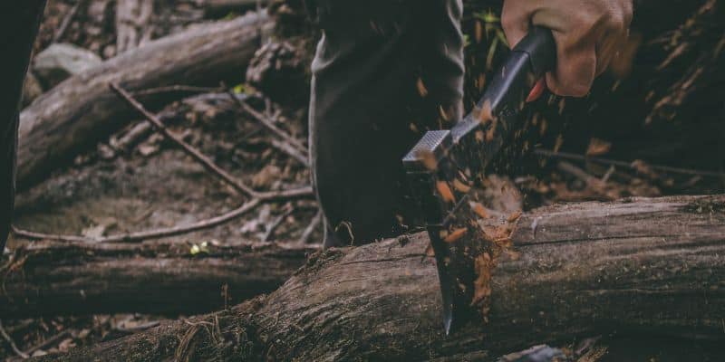 How To Split Logs Without A Log Splitter | Backyard Mike