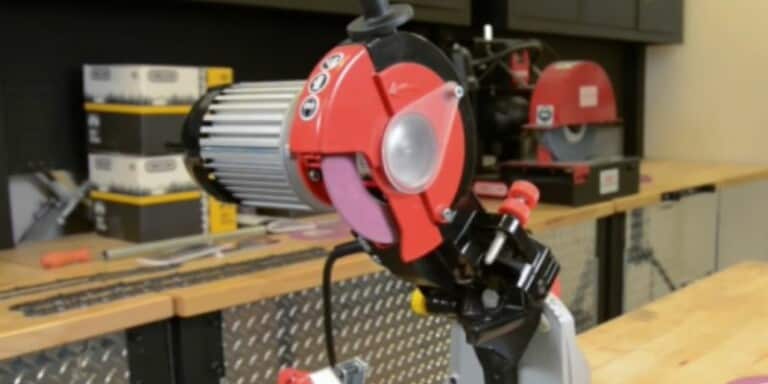 How to Use Oregon Chainsaw Sharpener | Backyard Mike
